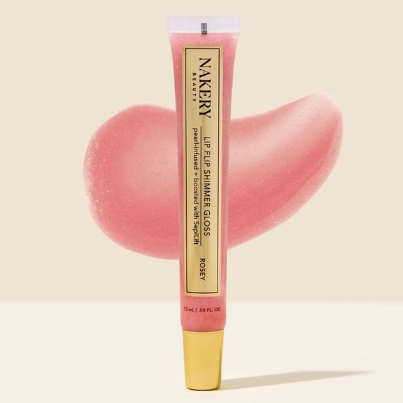 Nakery Beauty | Makeup | Nakery Beauty Rosey Lip Flip Shimmer Gloss ...